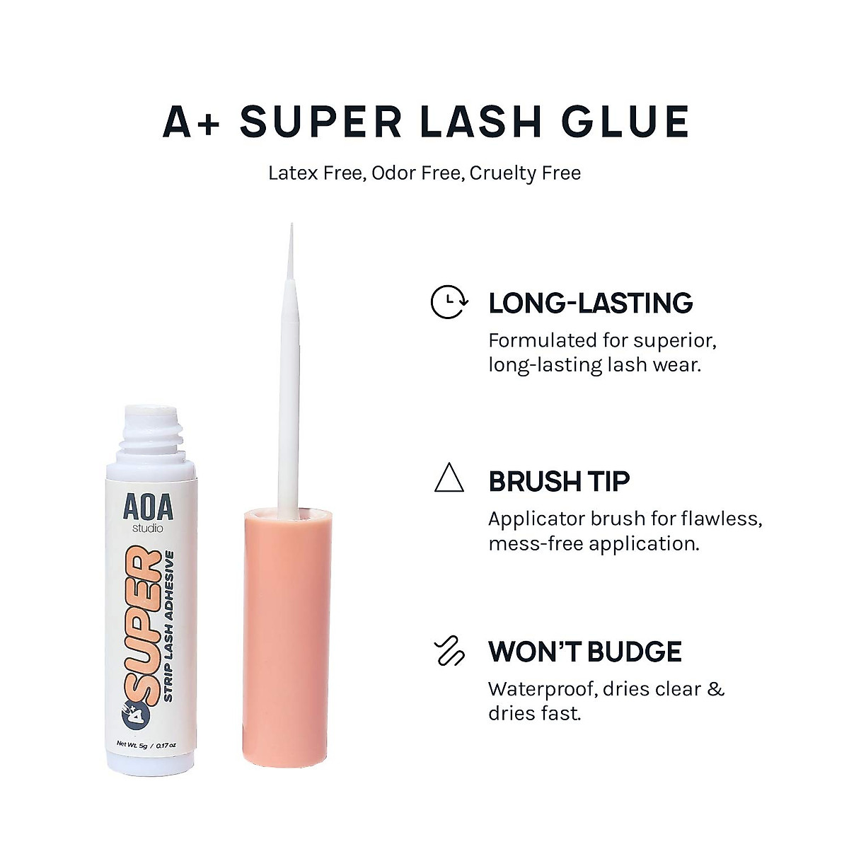 AOA Studio 6 Pairs Alexis Natural Handmade False Eyelashes with Glue and Tweezer Lash Kit Natural Volume Reusable Fake Eyelashes 100 Percent Handmade Cruelty Free