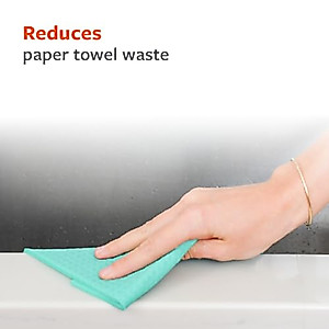 Full Circle Squeeze, Reusable Cellulose Sponge Cloths, 3-pack, Multicolor