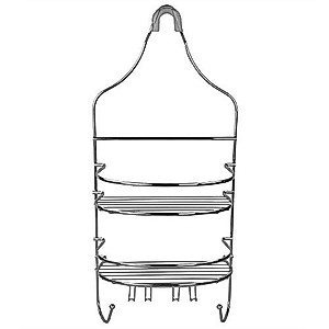 Home Basics SC00460 Shower Caddy Flat Wire, Classic