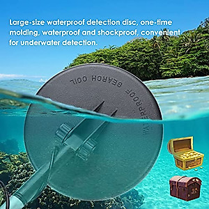 Finderomend Metal Detector MD-4030 Pro Waterproof Metal Detector Underground Search Coil,high Accuracy Adjustable Height (with Headphone and Shovel) (Updated 3)