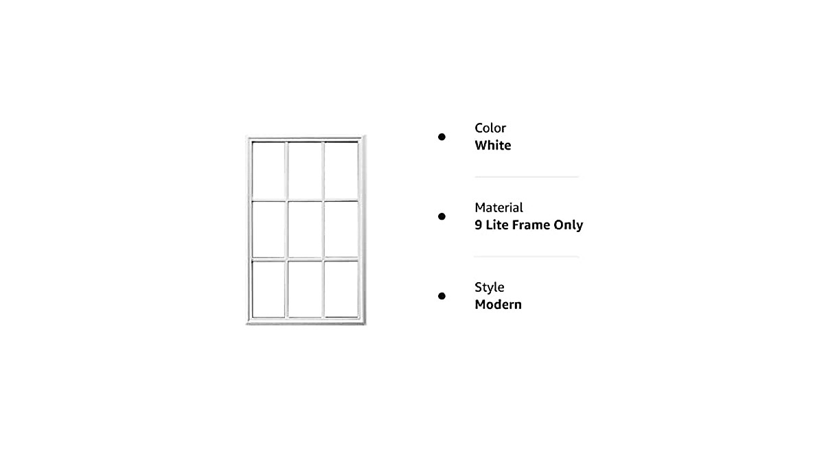 Entry Door Frame Replacement Kit - 9 Lite, 22" x 36"