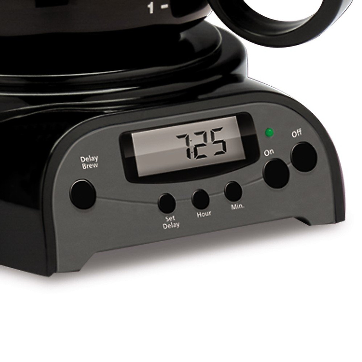 Mr. Coffee 4-Cup Programmable Coffee Maker, Black (DRX5-RB)