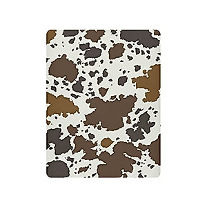 Cow Print Fitted Crib Sheet for Girls and Boys,Soft Breathable Baby Sheet for Standard Size Crib Mattress 21164070