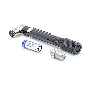 Coaxial (Coax) Pocket Continuity Tester (Tracer) with Voltage Toner (Sound) and Barrel Connector Bundle, for Testing, Labeling, and Identifying coaxial Lines - Pocket Toner