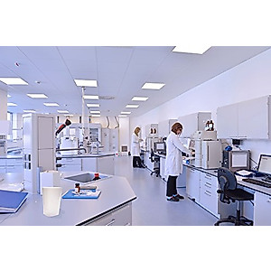 OakRidge Products 1000ml Triangular Graduated Container, Translucent, PP (10 Count)