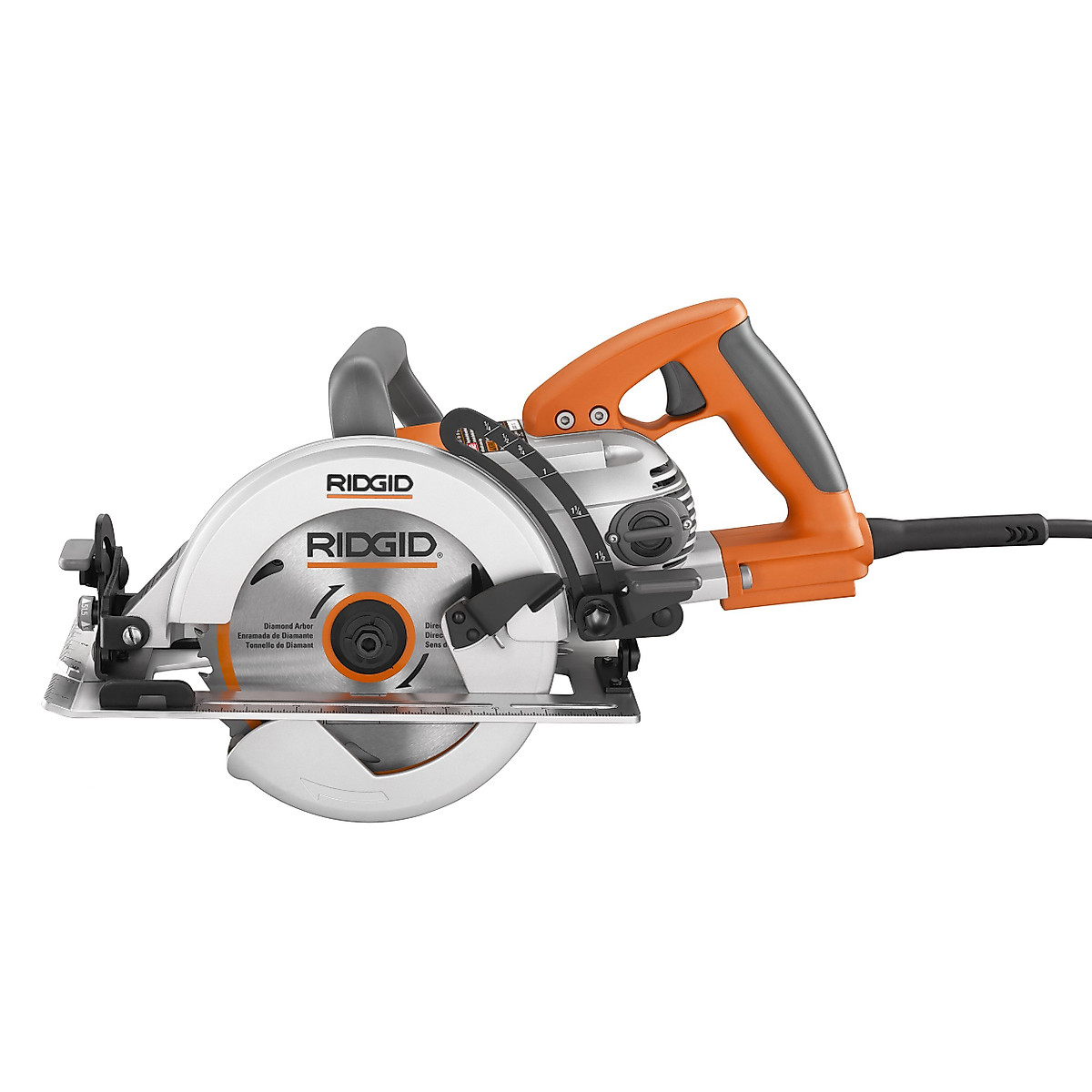 Ridgid R3210 Saw, 7 1/4-Inch Circular Worm Drive