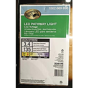 Home Depot Hampton Bay Low Voltage LED Pathway Light