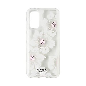 Kate Spade Defensive Hardshell Case for Samsung Galaxy S20 - Hollyhock Floral