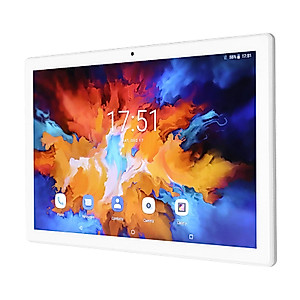 ICRPSTU Business Tablet, 12GB 256GB 8 Core CPU US Plug 100‑240V 1920x1200 5G WiFi 2 in 1 Support GPS FM 10.1 Inch Tablet for Learning (#1)