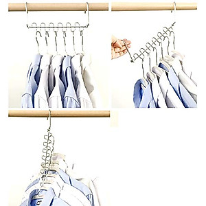 Hanger Space Saving Hangers Closet Organizer Tank Top Cami Pajamas Strappy Dress Suit (Pack of 4)