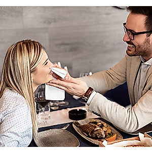 Utopia Home [24 Pack, White] Cloth Napkins 17x17 Inches, 100% Polyester Dinner Napkins with Hemmed Edges, Washable Napkins Ideal for Parties, Weddings and Dinners