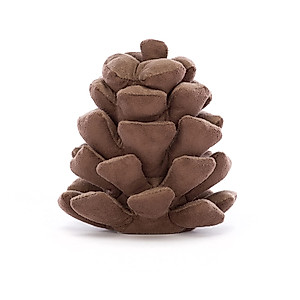 Jellycat Amuseables Pine Cone Stuffed Toy, 6 inches | Winter Plush and Décor