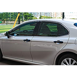 CKE Glossy Black for Toyota Camry 2023 2022 2021 2020 2019 2018 for Toyota Corolla Avalon 2023 2022 2021 2020 2019 Accessories Exterior Door Handle Cover Trims with 2 Smart Entry Holes