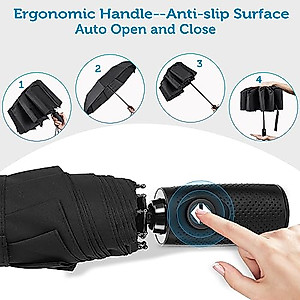 Panbu Folding Umbrella (Grey, 46inch)