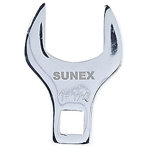 Sunex 97740A 1/2" Dr. 1-1/4" Jumbo Crowfoot Wrench CRV, Alloy Steel