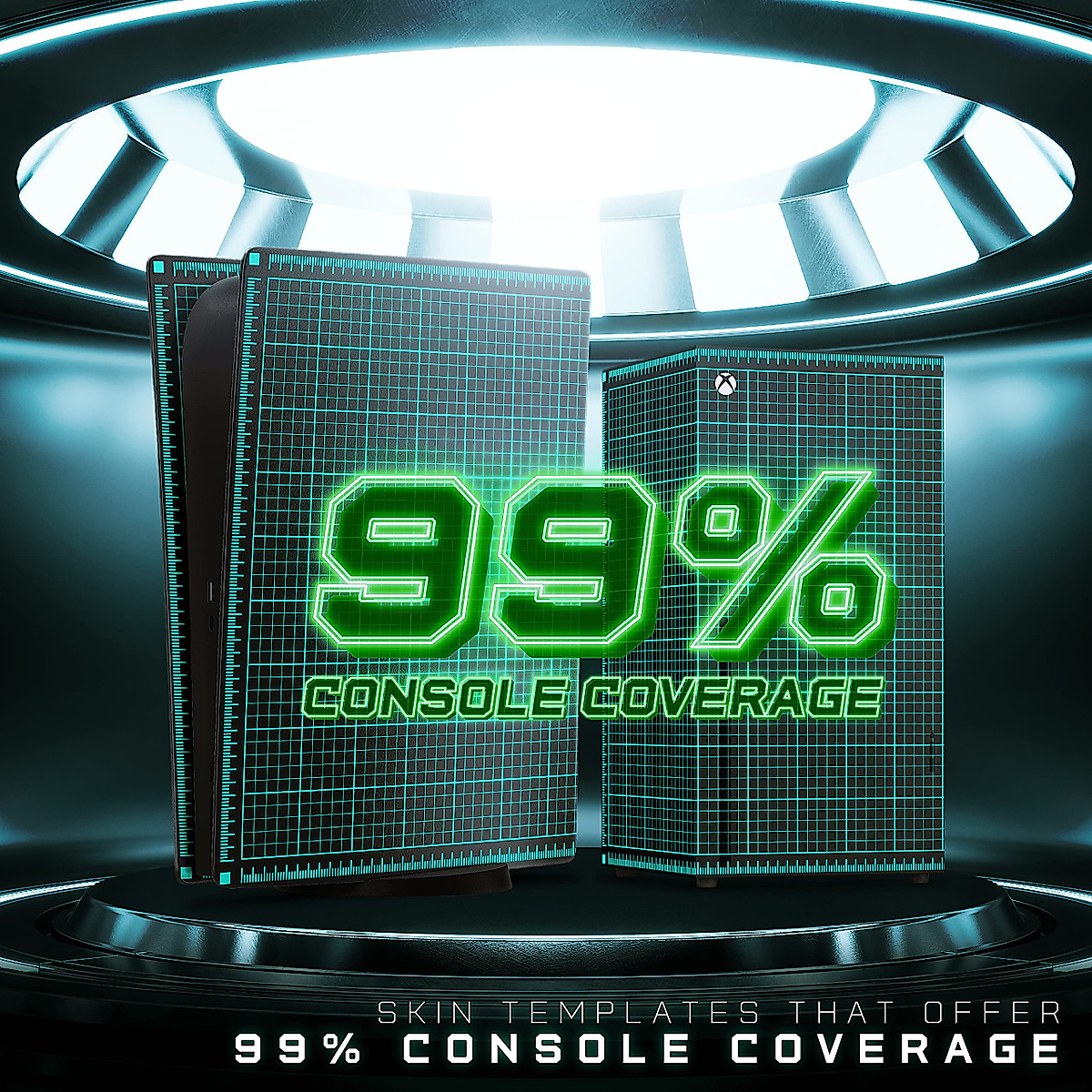 POPeART "Dark Justice" Console + 1 Controller 3M Vinyl Skin Bundle for Xbox Series X