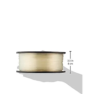 Monoprice 111551 PLA 3D Printer Filament - Crystal - 1kg Spool, 1.75mm Thick | | For All PLA Compatible Printers