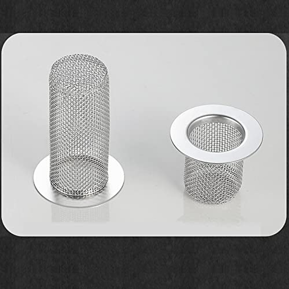 Stainless Steel Floor Drain Filter Mesh Kitchen Bathroom Sewer Anti-blocking Bathtub Sink Hair Filter Strainer Trap