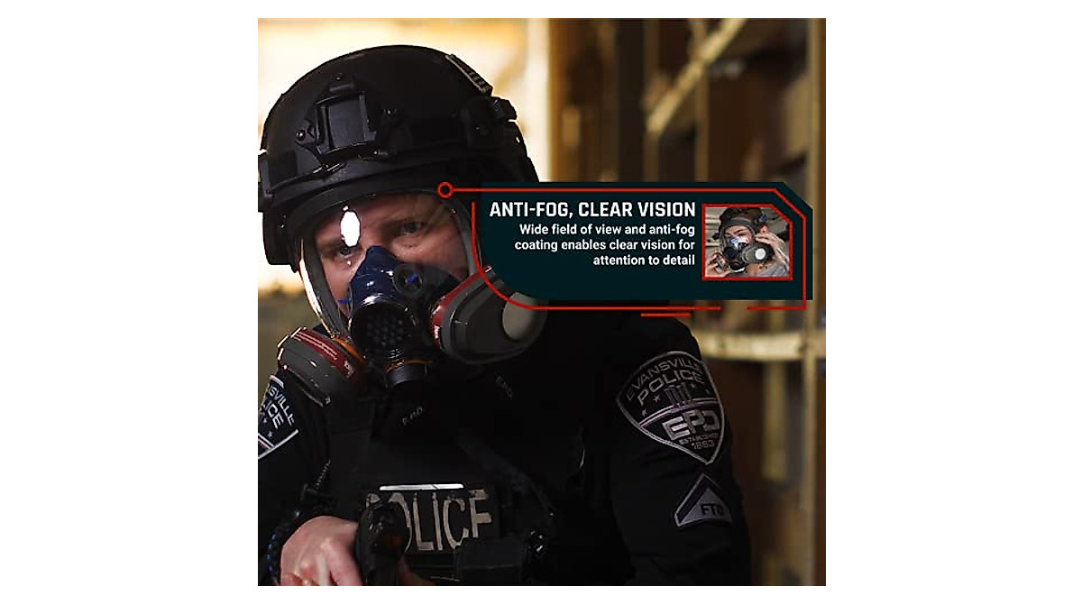 Parcil Distribution PD-101 Full Face Respirator