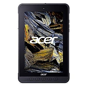 Acer Enduro T1 ET108-11A-80PZ Rugged Tablet, 8.0" WXGA IPS Touch, MediaTek MT8385 Octa-Core Processor, 4GB LPDDR4, 64GB eMMC, WiFi-5, Front 2MP Webcam, Rear 5MP Webcam, Handstrap, Android 9 Pie