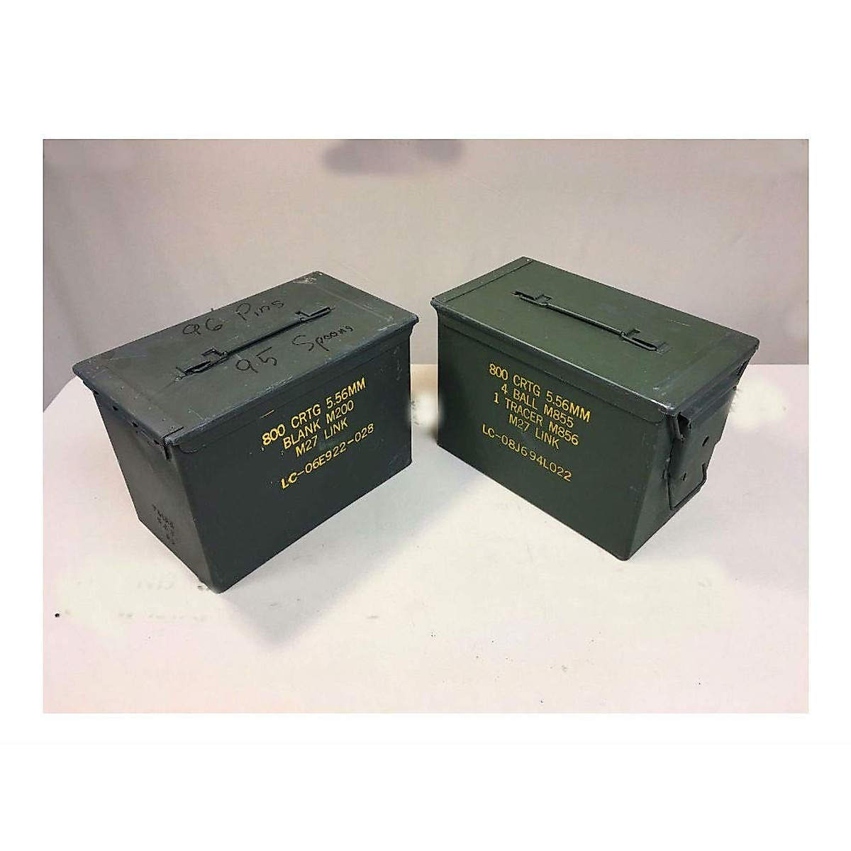 USGI Military Fat 50 Cal PA108 Saw Box Ammo Can 5.56 .223 7.62 mm