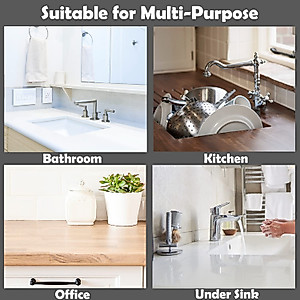 CEWIFO Kitchen Sink Organizer, Kitchen Organization 2 Tier Sliding Cabinet Basket Organizer Drawer Pull Out Cabinet Organizer, Multi-Use Pull Out Cabinet Organizer for Bathroom, Kitchen