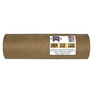 Oversize Warning Products - Magnetic Over Size Load Sign 3 piece (12 x 60)