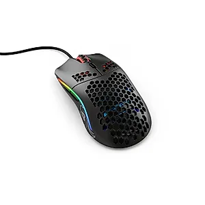 Glorious PC Gaming Race, Model O Wired Gaming Mouse 67g Superlight Honeycomb Design, RGB, Pixart 3360 Sensor, Omron Switches, Ambidextrous - Matte Black (RENEWED)
