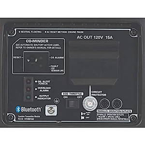 Honda EU2200i 2200-Watt 120-Volt Super Quiet Portable Inverter Generator with CO-Minder - 49-State