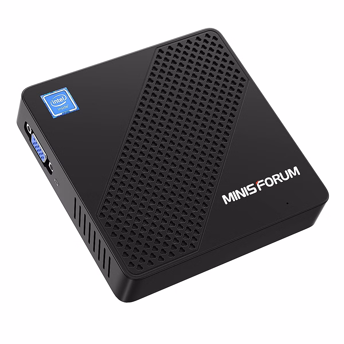KODLIX Mini PC, Celeron N3350 Dual-Core Processor, 4GB LPDDR4 64GB eMMC, Fanless Mini Desktop Computer Support 4K HD/HDMI+VGA Port/Dual WiFi/Gigabit Ethernet/BT 4.2
