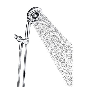Kohler Handshower, Radiate, 1.75 GPM, Multifunction Handshower, 5-spray handshower, Polished Chrome, Includes Handshower Hose, K-R75562-G-CP
