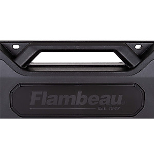Flambeau Outdoors Express Gun Case, 46" Hard Rifle/Shotgun Protection, Black