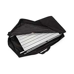 Camco Olympian Deluxe Portable Grill Table | Provides Plenty of Room for Grilling Gear | Ideal for Picnics, Camping, Boating, Tailgating, and Backyard BBQs | (57293) Silver