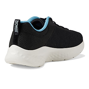 Skechers womens Go Run Lite - Quick Stride Sneaker, Black/Aqua, 7.5 US