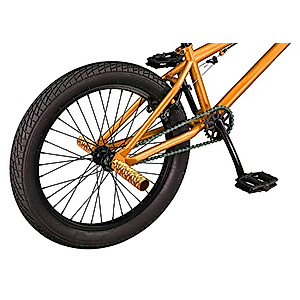 TUKIBNY 1 Pair BMX Pegs, Anti-Skid Aluminum Alloy Bike Foot Pegs Cycling Rear Stunt Pegs Fit 3/8 inch Axles