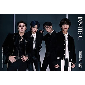 Pentagon in:Vite U 12th Mini Album Flare Version CD+96p Booklet+1p Lyric Paper+1p PhotoCard+1p Selfie PhotoCard+1ea Name Tag+Tracking Kpop Sealed