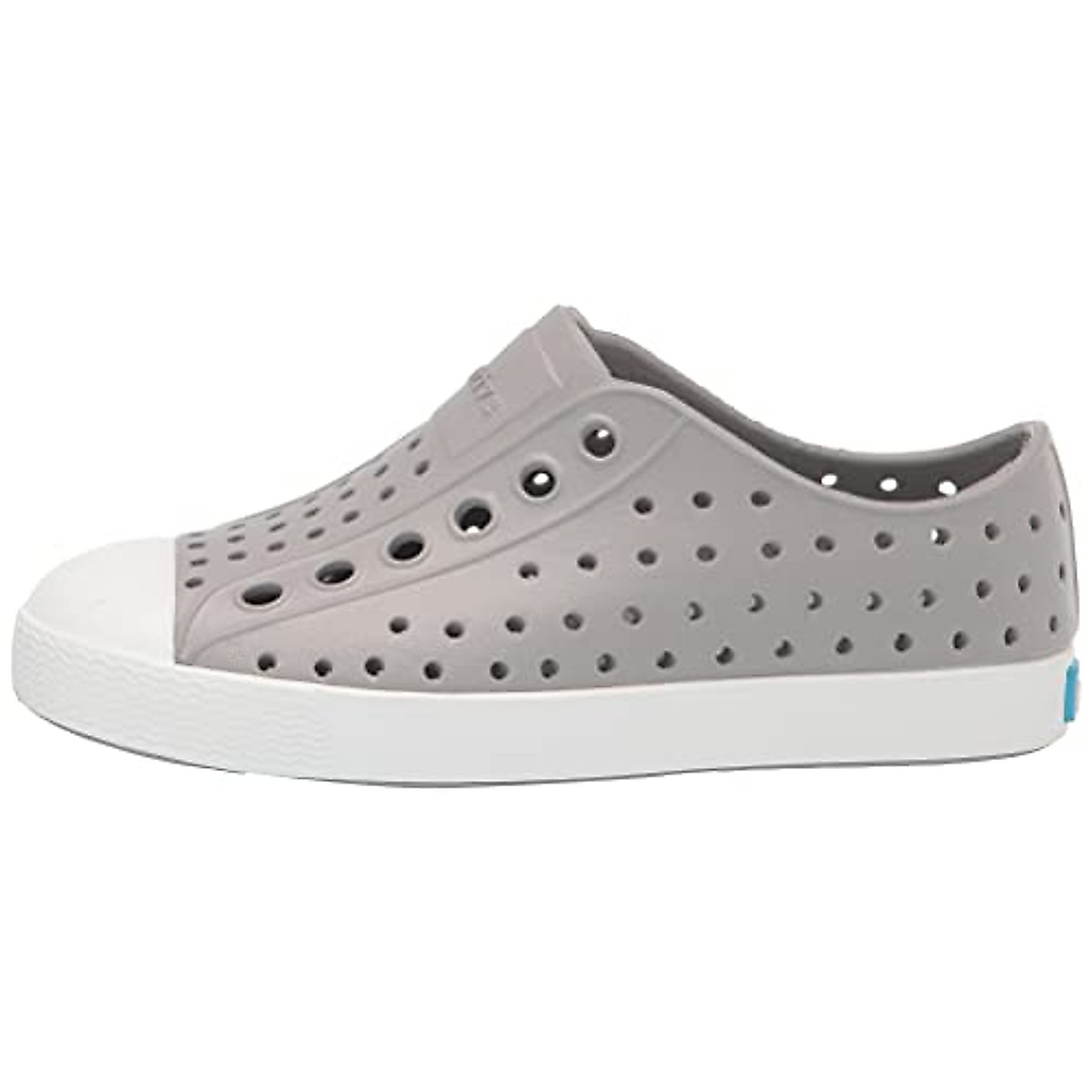 Native Shoes, Jefferson Child, Kids Lightweight Sneaker, Pigeon Grey/Shell White, 8 M US Toddler