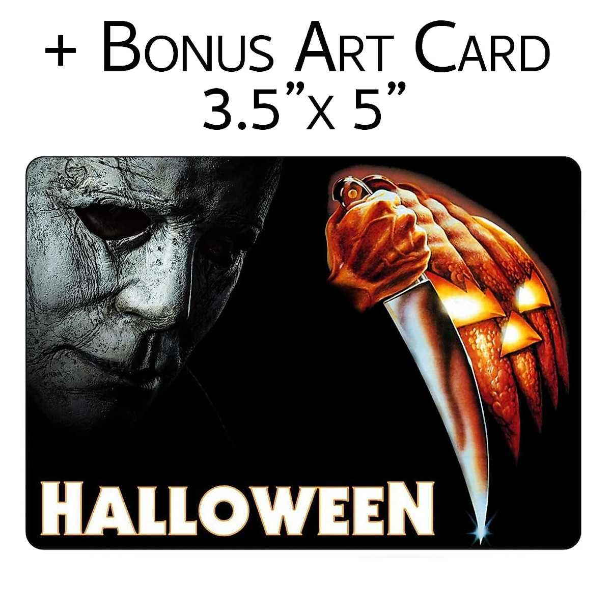 Halloween: Ultimate 11 Movie Collection: Complete Original + Rob Zombie Remake + 2018 Sequel Blu-ray Series + Bonus Art Card