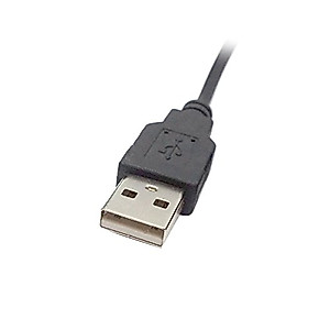 cablecc USB 2.0 Male A Type to 5.5 x 2.5mm DC 5V Power Plug Barrel Connector Charge Cable 80cm