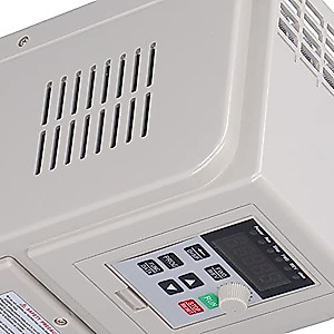 Liccx Variable Frequency Drive, 110VAC 50/60Hz 1500W VFD Inverter Converter, VFD Inverter Frequency Converter (Single-Phase Input, 3 Phase Output)