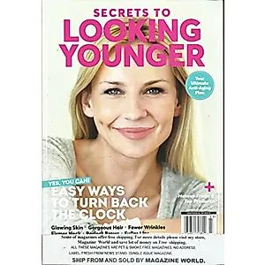 Secrets to Looking Younger Magazine * Issue, 2021 * Display until October, 04th 2021