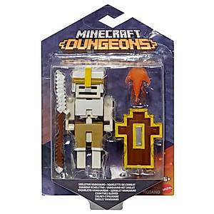 Mattel Minecraft Dungeons 3.25-in Collectible Battle Figure and Accessories, Based on Video Game, Imaginative Story Play Gift for Boys and Girls Age 6 and Older