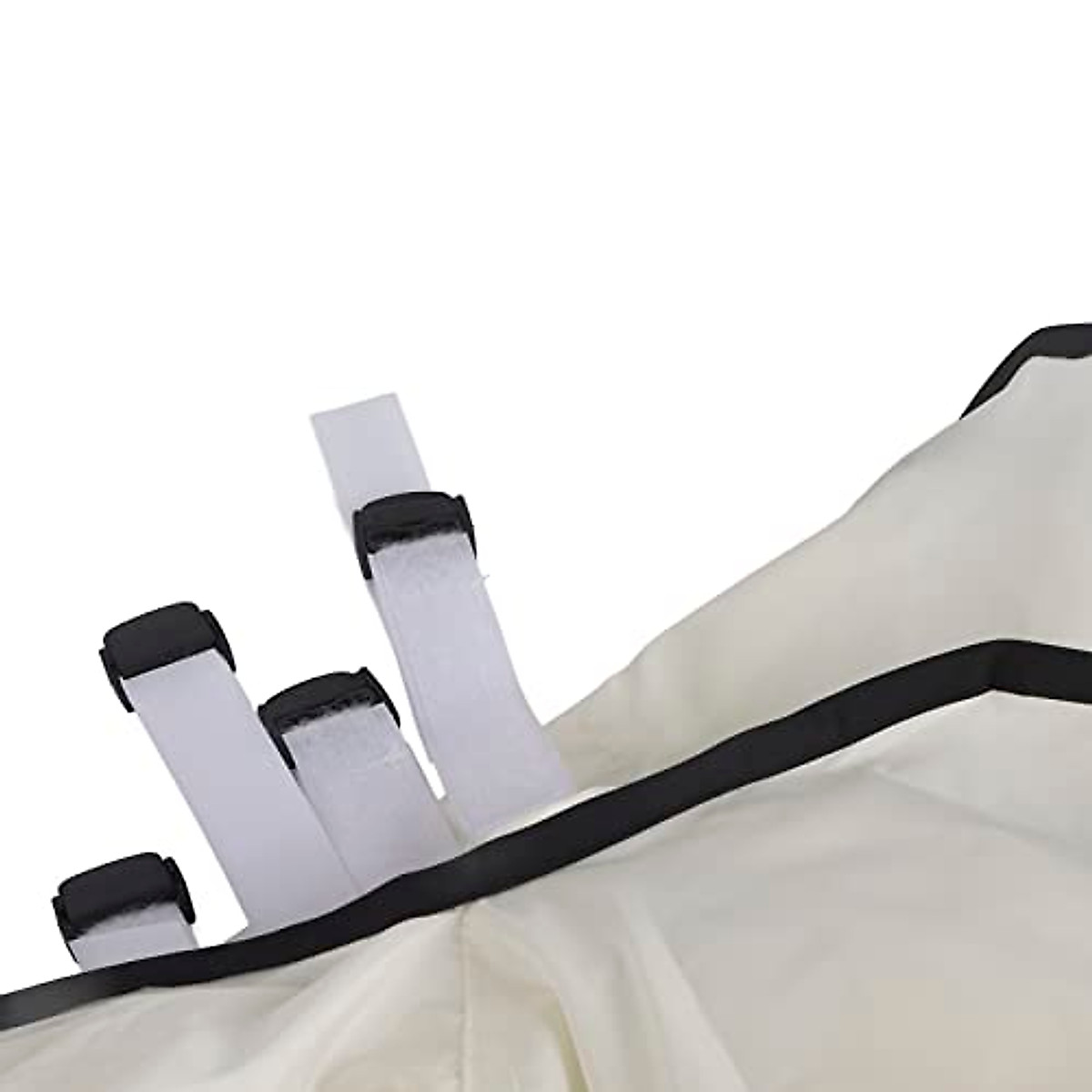 Liineparalle Swing Canopy Replacement, Waterproof Garden Chair Canopy Cover for Outdoor Patio Porch Yard, Top Cover Only (Beige)