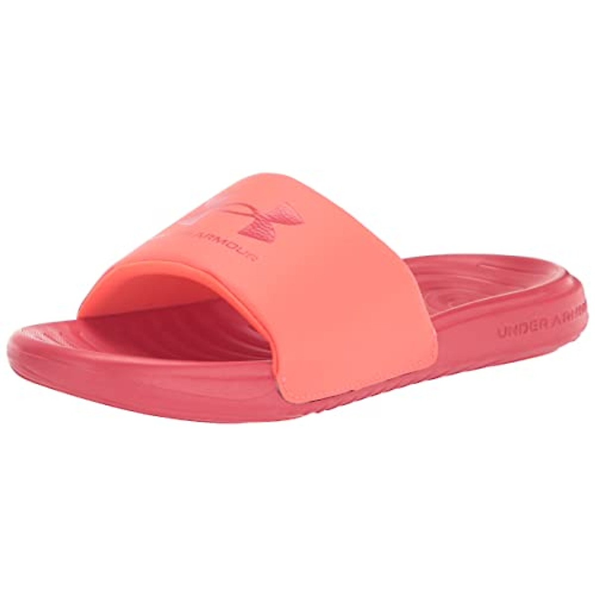 Under Armour Boys' Ansa Fixed Strap, (802) After Burn/Chakra/Chakra, 6, US