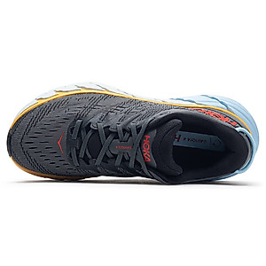 HOKA Men's Running Shoes, Castlerock Anthracite, 9