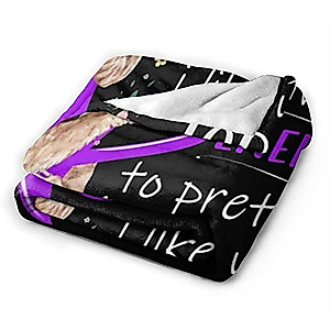Mapsorting Lupus Awareness Blankets Super Soft Comfy Lightweight Bedding for Couch Dorm Travel