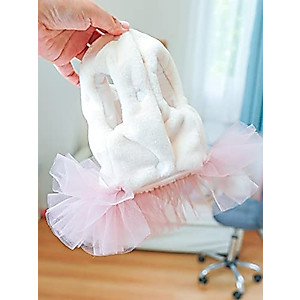 QWINEE 3Pcs Dog Hoodie Cat Apparel Dog Custume Set with Necklace and Sunglasses Pet Clothes for Puppy Small Medium Dogs Cats Soild Red S