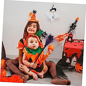 Hohopeti Halloween Broom Toy Moving Broom Halloween Witches Broom Halloween Witch Decor Fall Decoration Witches Broom Halloween Decor Halloween Witch Broomstick Beixender Cauldron Mesh