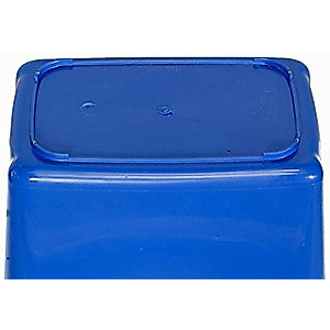 ZCM Trash Can Multifunctional Rubbish Bin Outdoor，Household Multifunction High Capacity Trash Can Plastic Trash Can No Cover Trash Can Garbage Bin 25L for Rubbish(Color:Red)