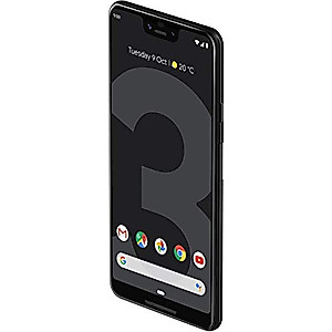 Google Pixel 3 XL Unlocked GSM/CDMA - (Just Black, 128GB) (Renewed)